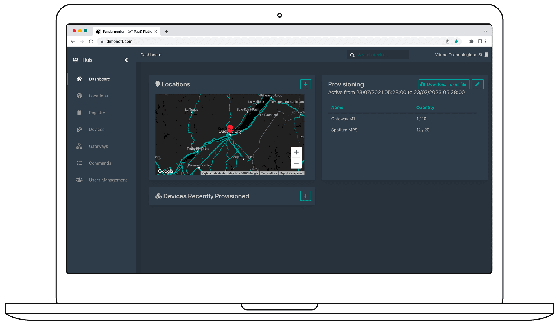Fundamentum - IoT Platform as a Service | Amotus